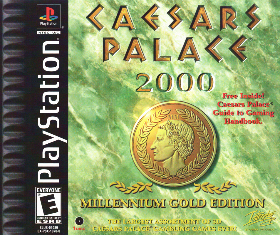 Caesars Palace 2000 cover or packaging material - MobyGames