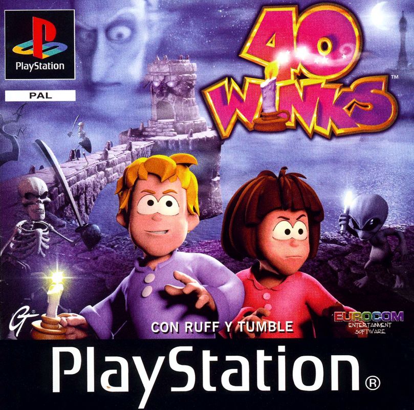 40 Winks cover or packaging material - MobyGames