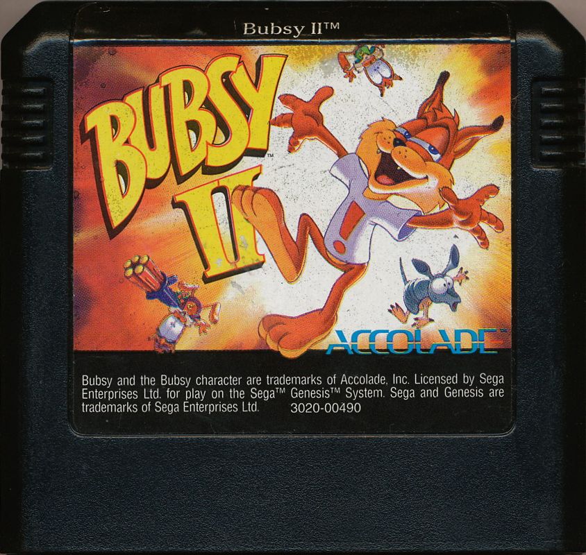 Bubsy II cover or packaging material - MobyGames