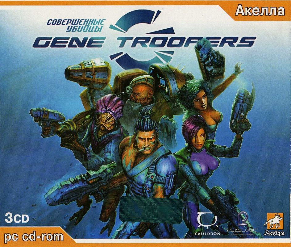 Gene Troopers cover or packaging material - MobyGames