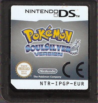 Pokémon SoulSilver Version cover or packaging material - MobyGames