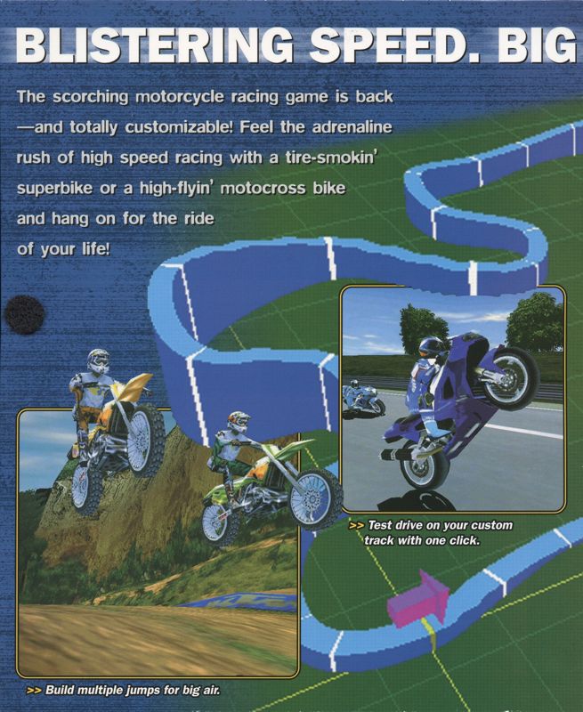 Moto Racer 2 cover or packaging material - MobyGames