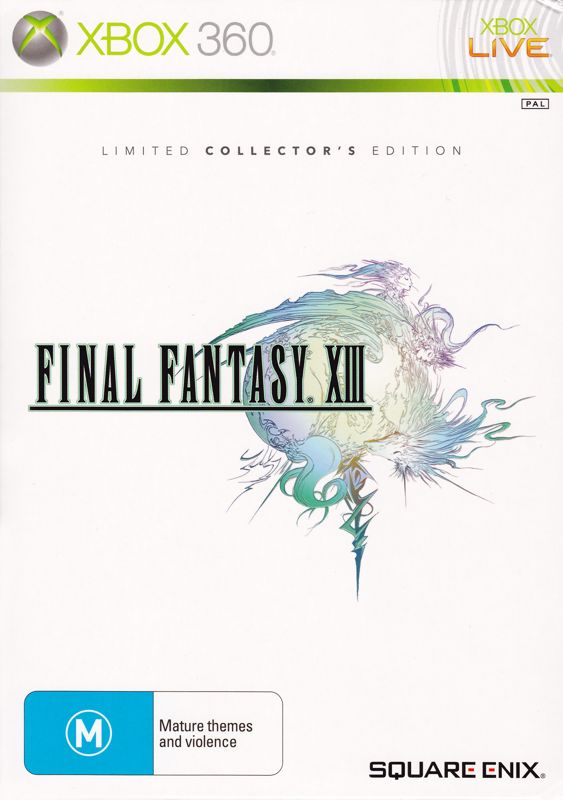 Final Fantasy XIII (Limited Collector's Edition) cover or packaging ...