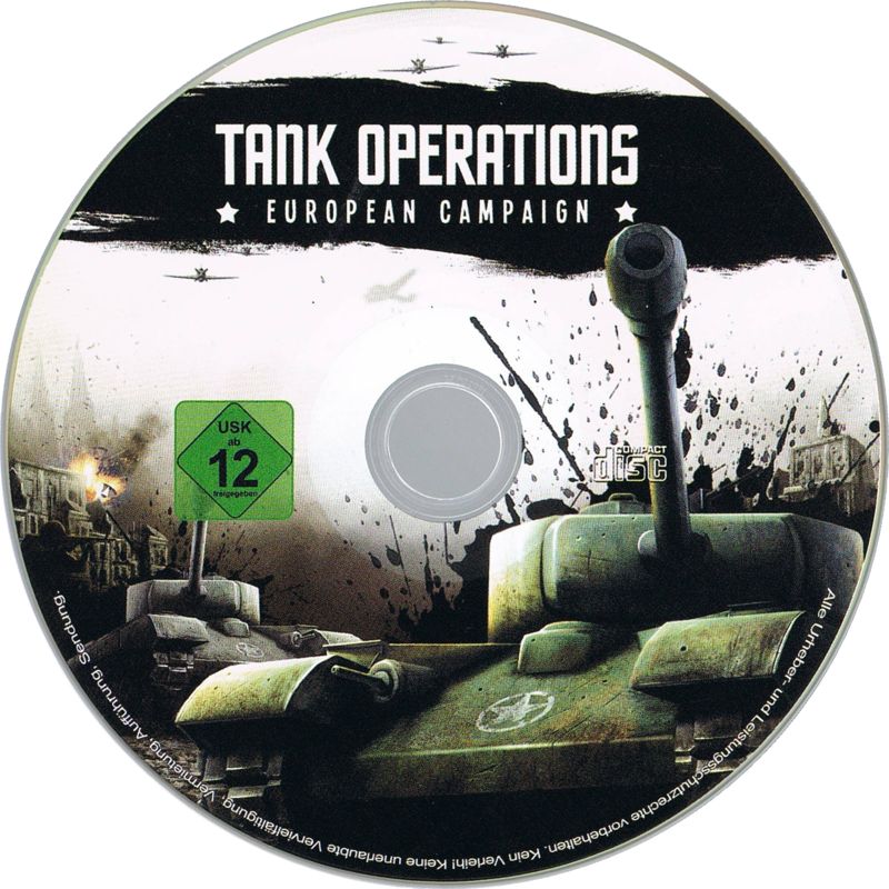 Tank Operations: European Campaign cover or packaging material - MobyGames