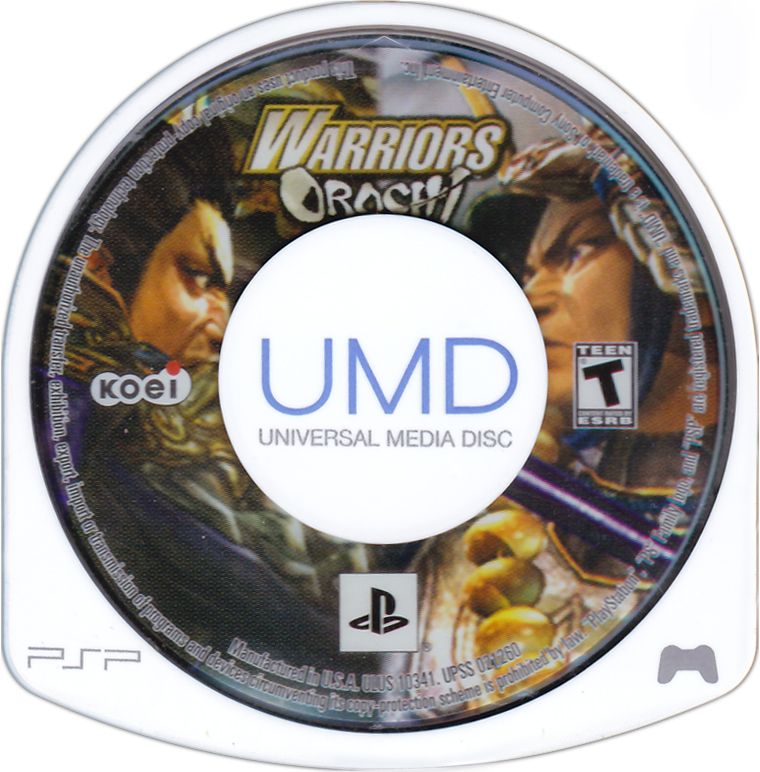 Warriors Orochi cover or packaging material - MobyGames