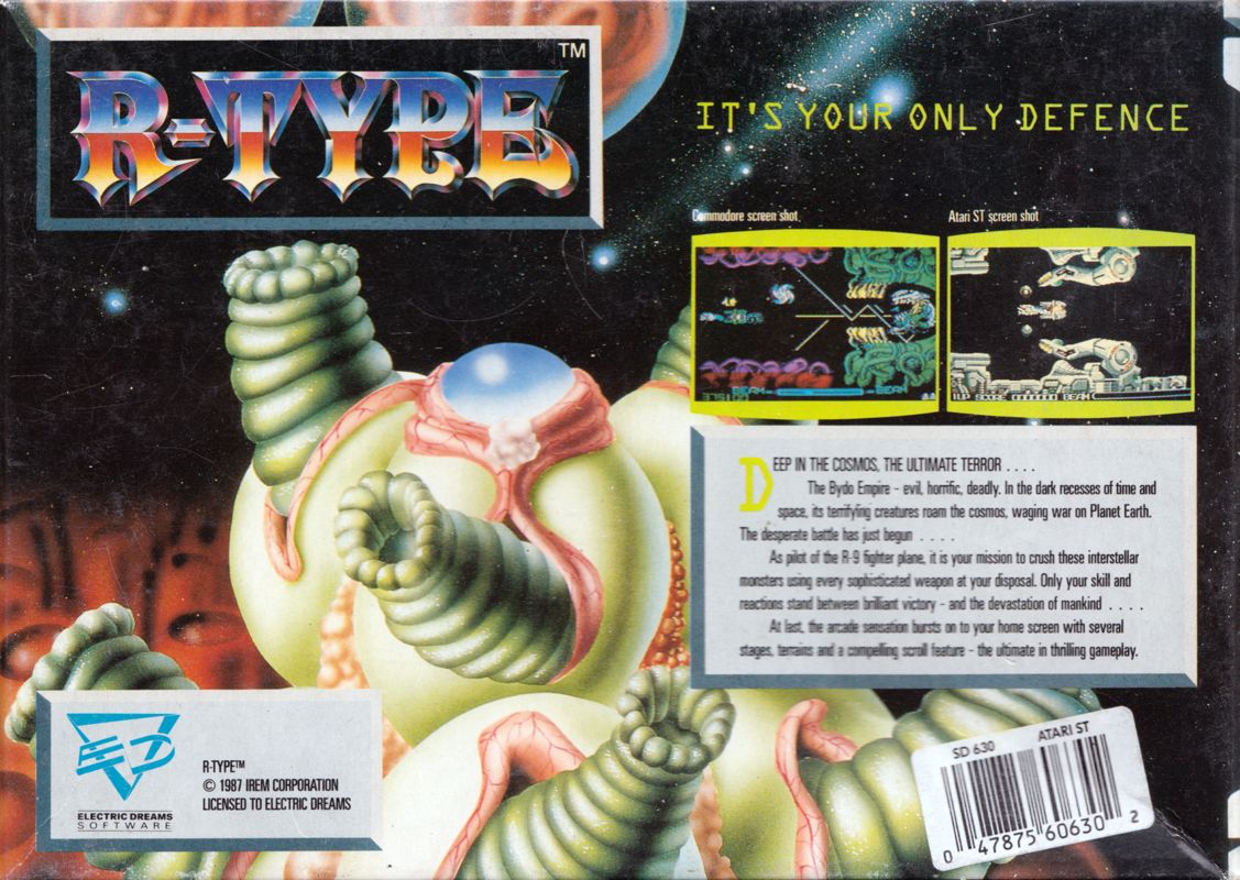 R-Type cover or packaging material - MobyGames