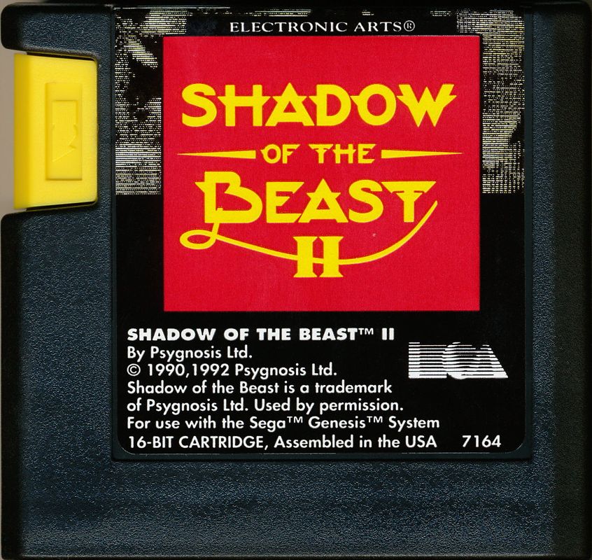Shadow of the Beast II cover or packaging material - MobyGames