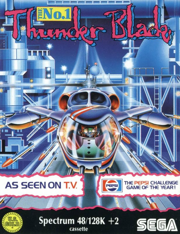 ThunderBlade cover or packaging material - MobyGames