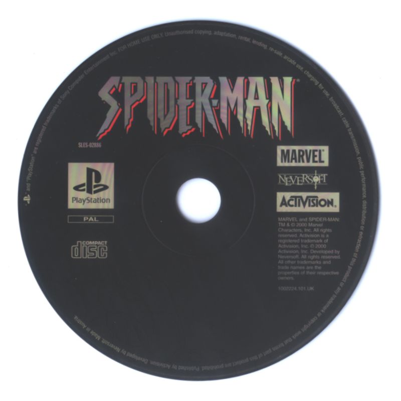 Spider-Man cover or packaging material - MobyGames