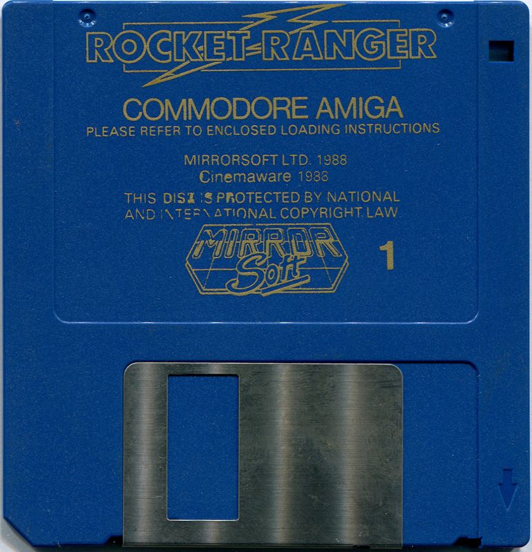 Rocket Ranger cover or packaging material - MobyGames
