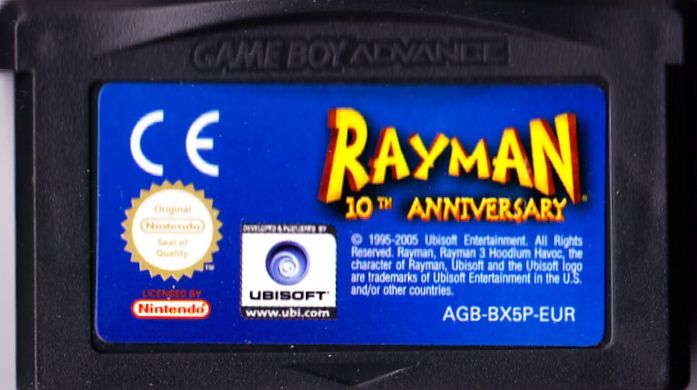 Rayman: 10th Anniversary cover or packaging material - MobyGames