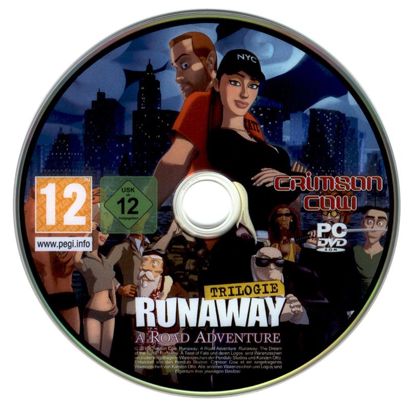 Runaway Trilogy cover or packaging material - MobyGames