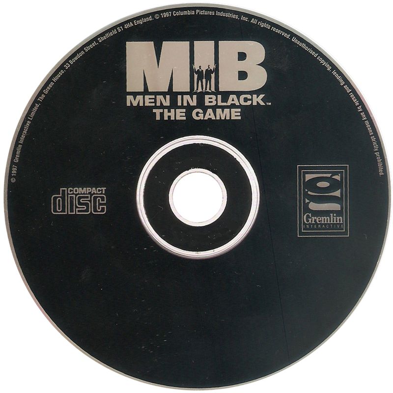 Men in Black: The Game cover or packaging material - MobyGames