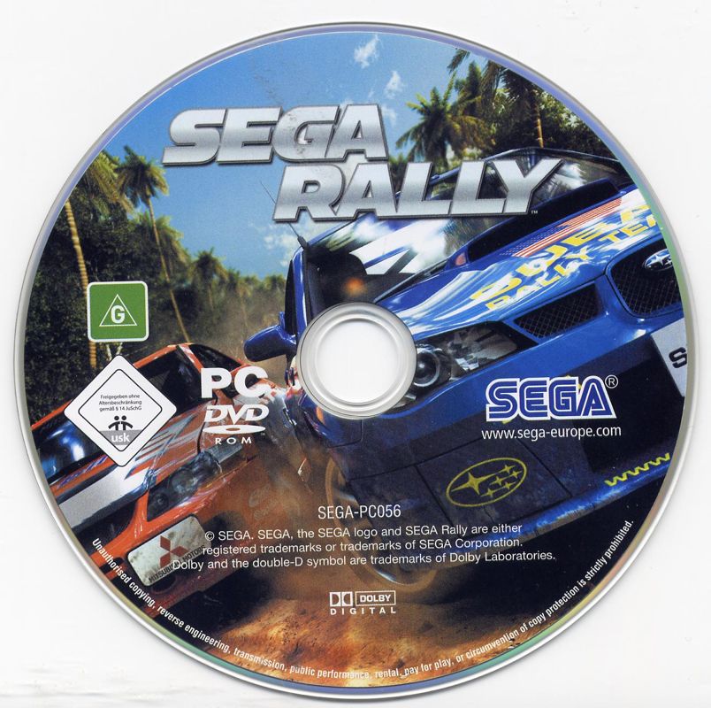 SEGA Rally Revo cover or packaging material - MobyGames