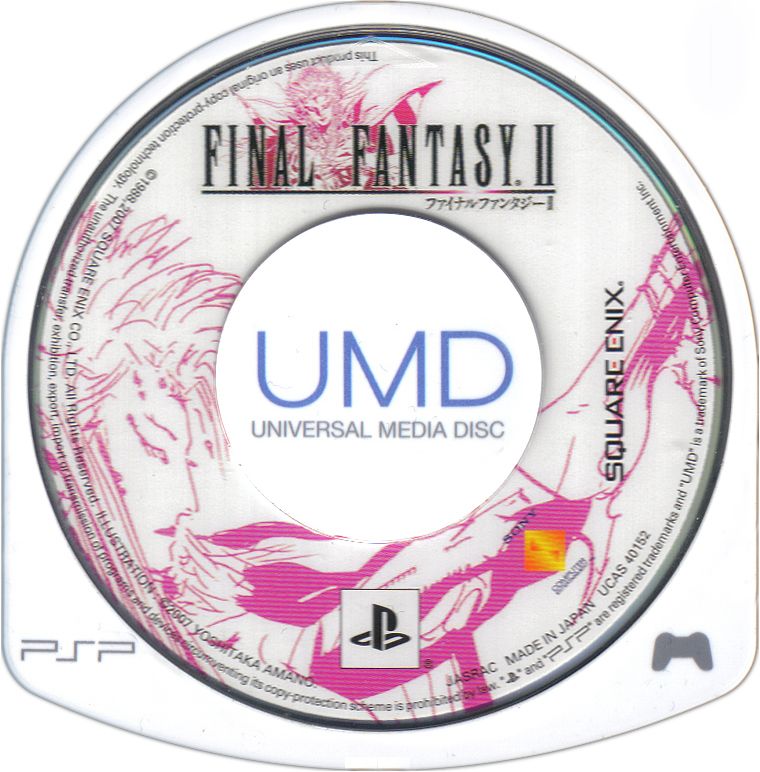 Final Fantasy II cover or packaging material - MobyGames