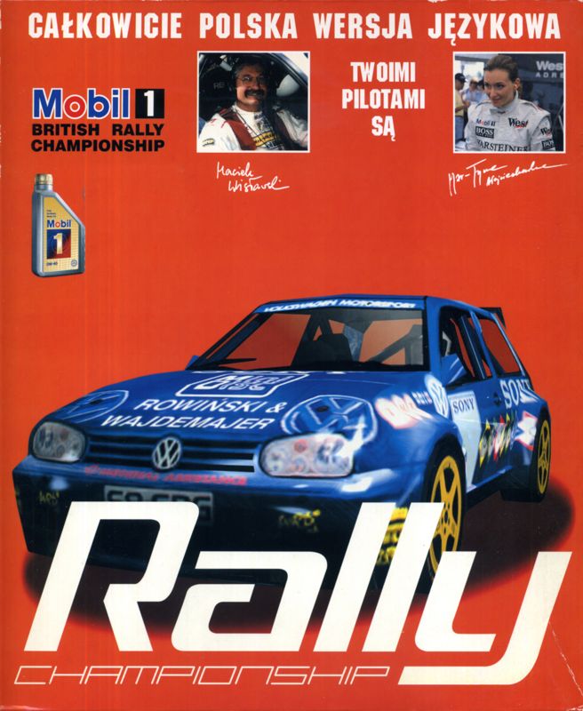 Mobil 1 Rally Championship cover or packaging material - MobyGames