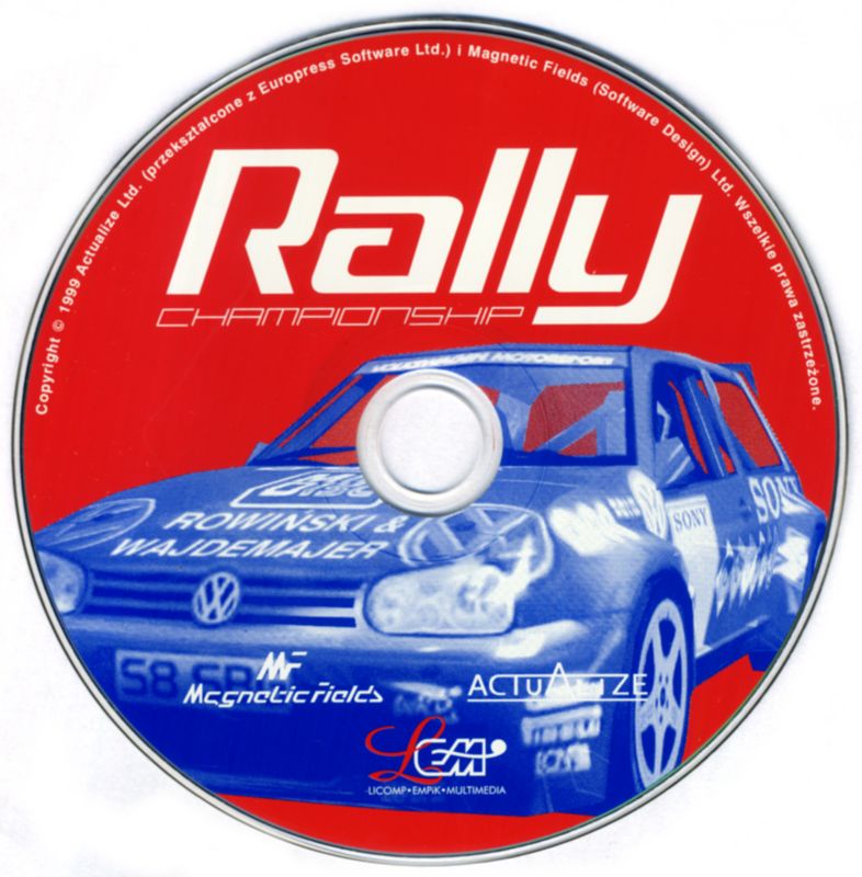 Mobil 1 Rally Championship cover or packaging material - MobyGames