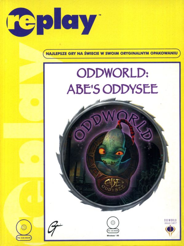 Oddworld Abes Oddysee Cover Or Packaging Material Mobygames