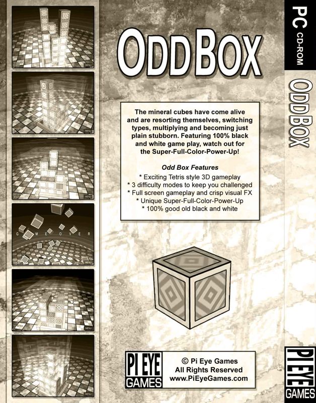 Odd Box cover or packaging material - MobyGames
