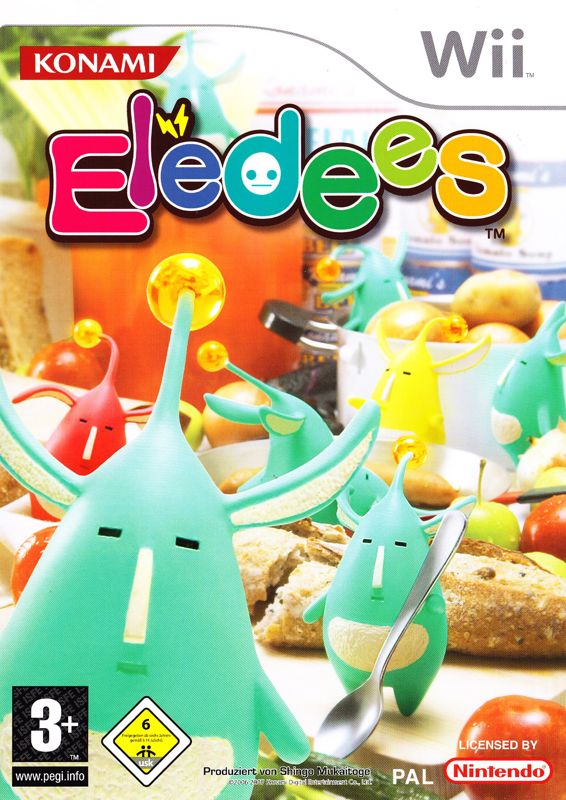 Elebits cover or packaging material - MobyGames