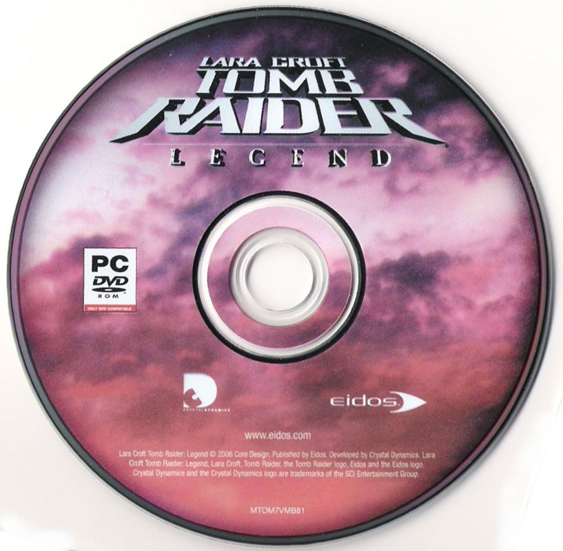 Lara Croft: Tomb Raider - Legend cover or packaging material - MobyGames