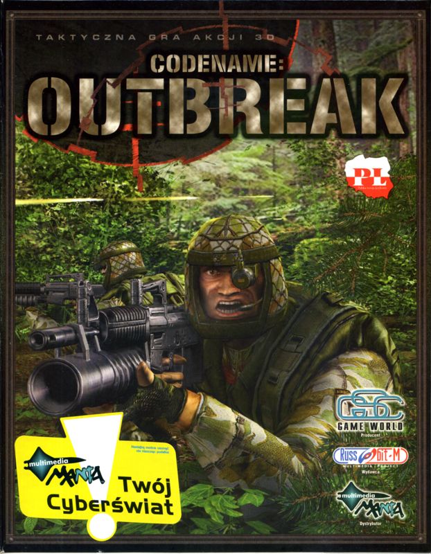 Codename: Outbreak cover or packaging material - MobyGames