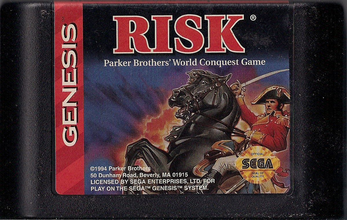 Risk: Parker Brothers' World Conquest Game cover or packaging material - MobyGames