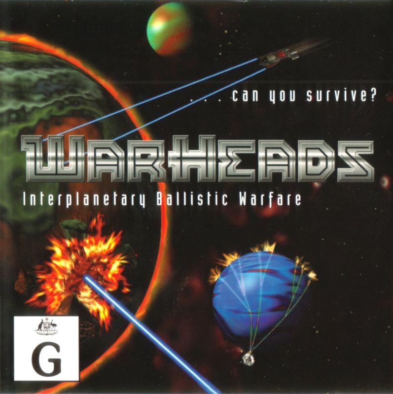 WarHeads cover or packaging material - MobyGames