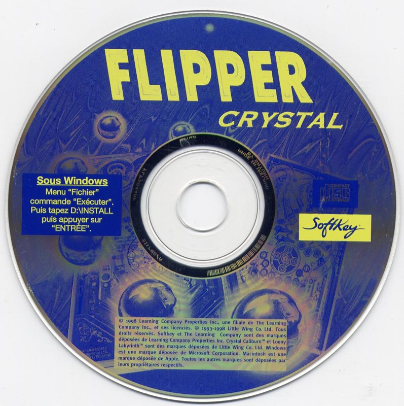 Flipper Crystal cover or packaging material - MobyGames