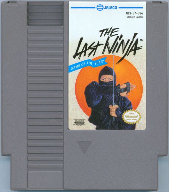 Last Ninja 2: Back with a Vengeance cover or packaging material - MobyGames
