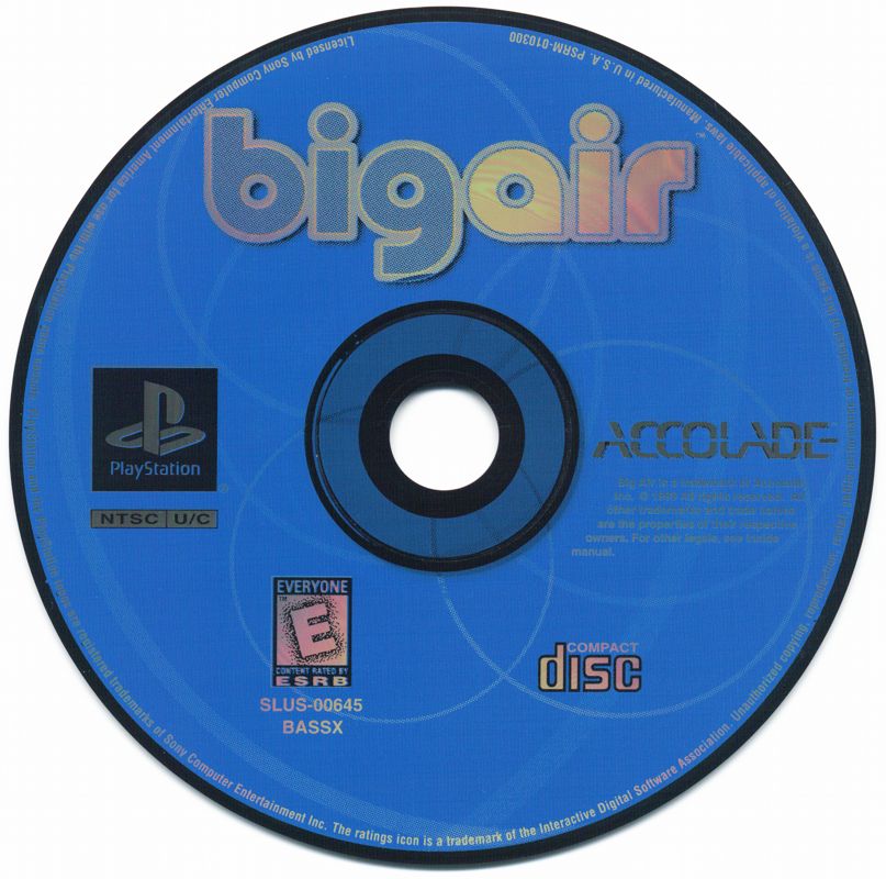 Big Air cover or packaging material - MobyGames