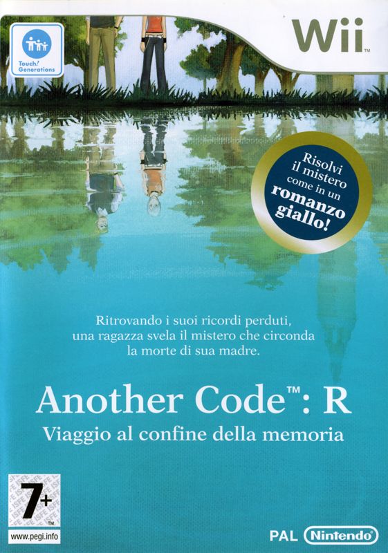 Another Code: R - A Journey into Lost Memories cover or packaging ...