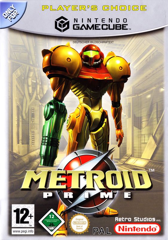 Metroid Prime cover or packaging material - MobyGames