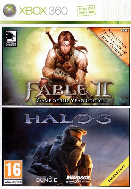 Fable II + Halo 3 Bundle - MobyGames