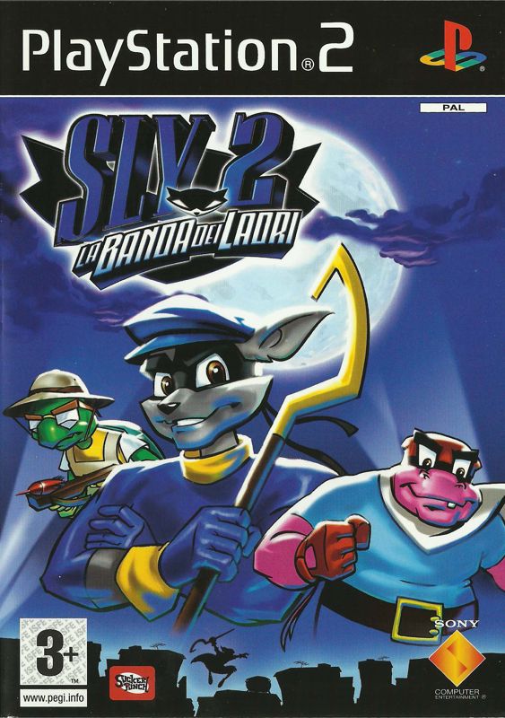 Sly 2: Band of Thieves cover or packaging material - MobyGames