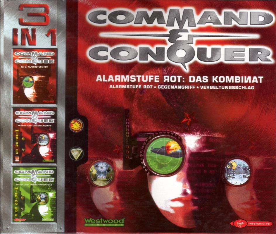 Command & Conquer: Red Alert - The Domination Pack cover or packaging material - MobyGames