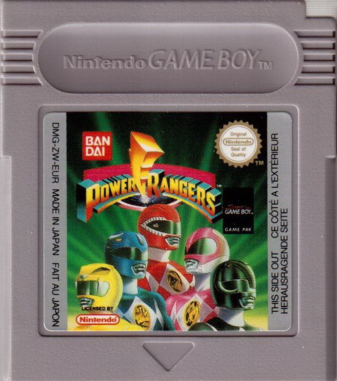 Mighty Morphin Power Rangers cover or packaging material - MobyGames