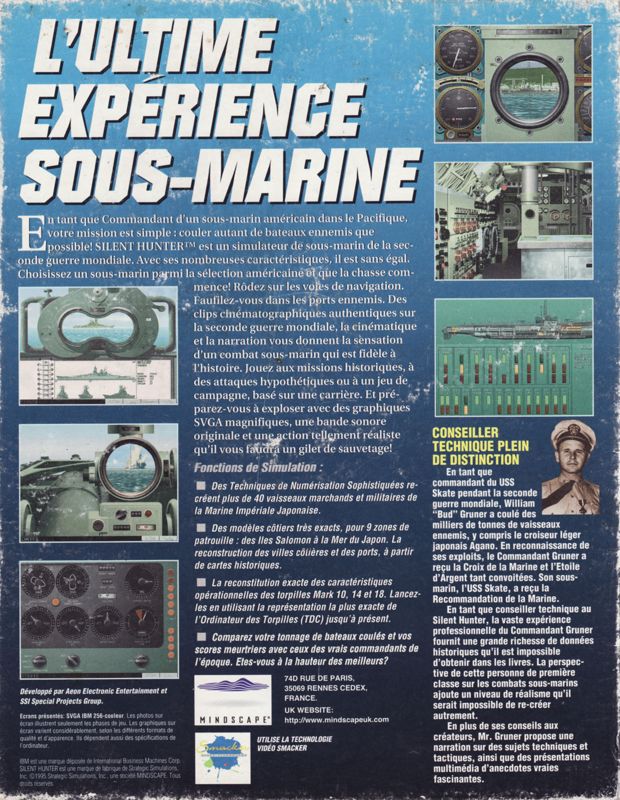 Silent Hunter cover or packaging material - MobyGames