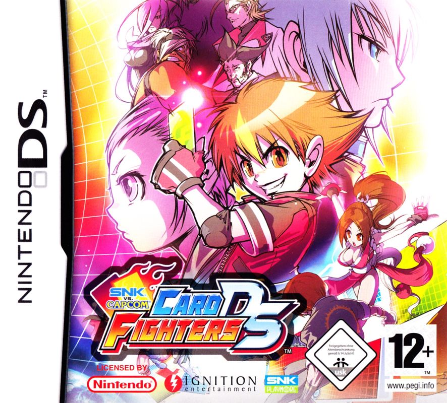 SNK vs. Capcom: Card Fighters DS cover or packaging material - MobyGames