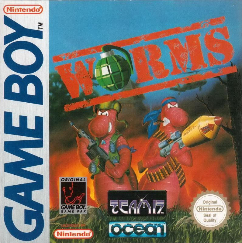 Worms cover or packaging material - MobyGames
