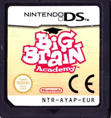 Big Brain Academy cover or packaging material - MobyGames