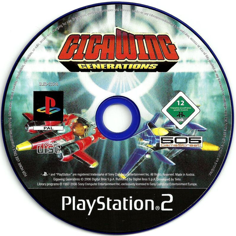 GigaWing Generations cover or packaging material - MobyGames