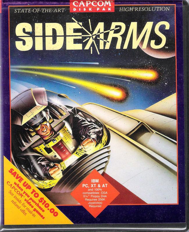 Side Arms Hyper Dyne cover or packaging material - MobyGames