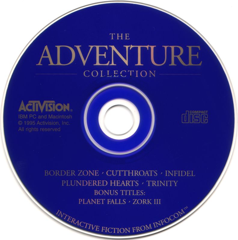 The Adventure Collection cover or packaging material - MobyGames