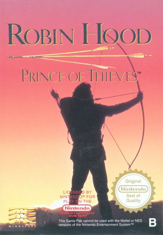 Robin Hood: Prince of Thieves cover or packaging material - MobyGames