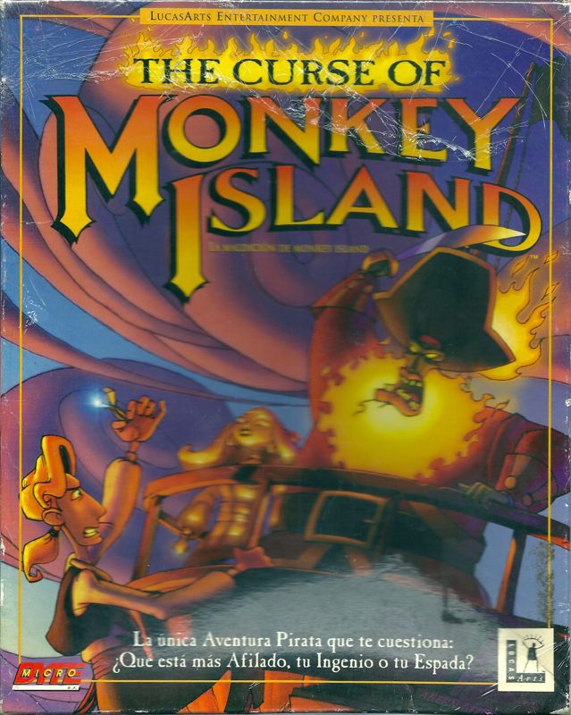 The Curse of Monkey Island cover or packaging material - MobyGames