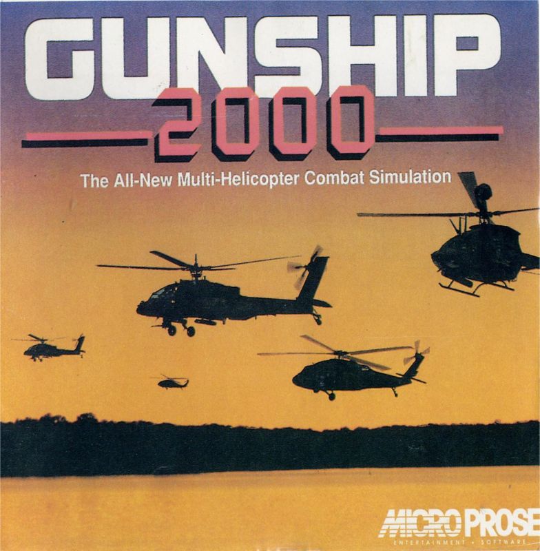 Gunship 2000: CD-ROM Edition cover or packaging material - MobyGames