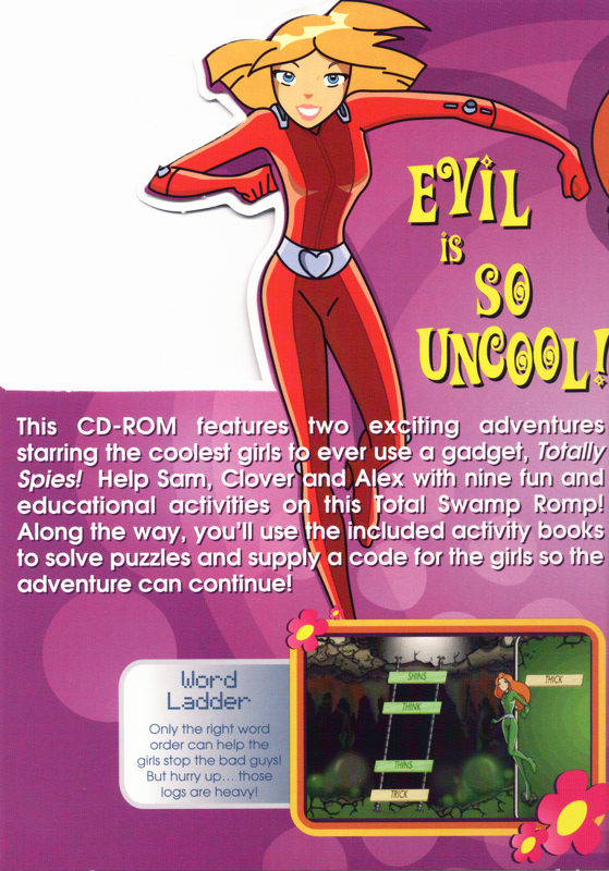 Totally Spies!: Total Swamp Romp cover or packaging material - MobyGames