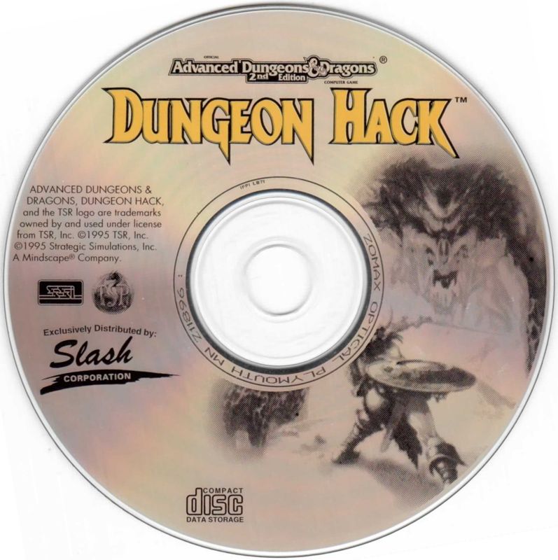 Dungeon Hack cover or packaging material - MobyGames