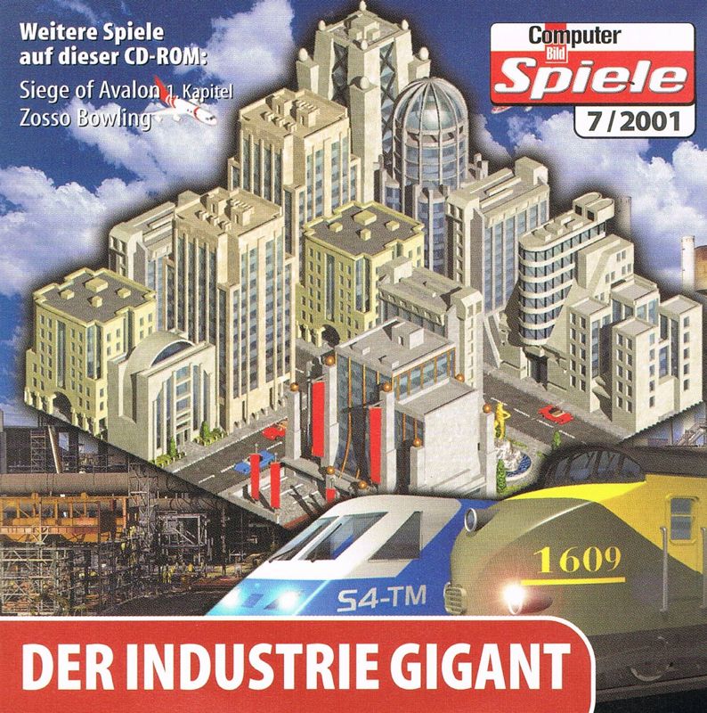 Industry Giant cover or packaging material - MobyGames